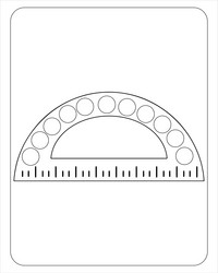 Back to school dot marker activity for kids Vector Image