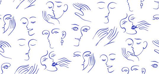 Continuous Line Abstract Face Vector Images (over 8,500) Continuous Line Abstract Face Vector Images (over 8,500)