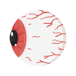 Cartoon Red Eyeball