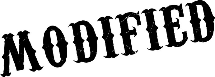 Modified rubber stamp Royalty Free Vector Image