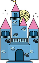 Blue Castle Vector Images (over 7,500)