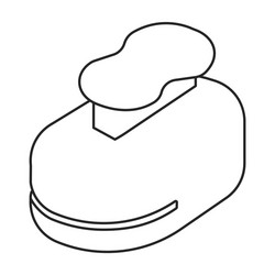 Puncher paper outline icon Royalty Free Vector Image