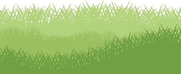 Fresh green grass field Royalty Free Vector Image