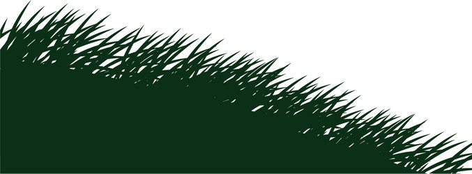 Fresh green grass field Royalty Free Vector Image