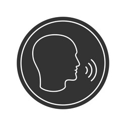 Question amp answer bubble chat form lines Vector Image