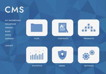 Content Management System Icon Vector Images (over 2,300)