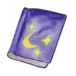 Magic spell book Royalty Free Vector Image - VectorStock