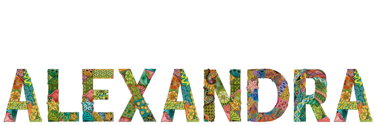 Alexandra Name Wallpaper