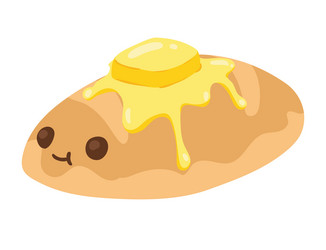 Cute Bread Kawaii Vector Images (over 2,800)