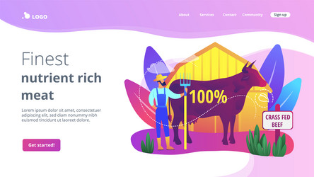 Grass Fed Beef Vector Images (57)