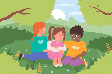 Sad Friends Vector Images (over 4,700)