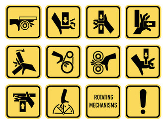 Chemical Hazard Symbol Hand