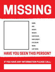 Missing Sign Vector Images (over 4,200)