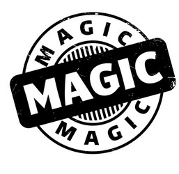 Magic rubber stamp Royalty Free Vector Image - VectorStock