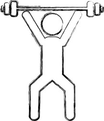 Stick Figure Lifting Weights Vector Images (over 180)