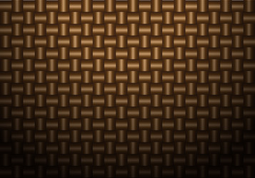 Rough brown basket weave lattice seamless pattern Vector Image