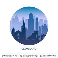 Cleveland Downtown Vector Images (91)