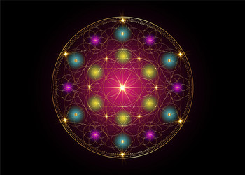 Purple Sacred Geometry Vector Images (over 470)