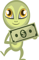 Alien Money Vector Images (over 780)
