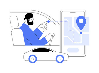 Usability testing isolated cartoon Royalty Free Vector Image