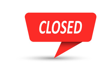 Stock a red banner pointer sticker label Vector Image