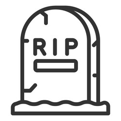Tombstone Outline Grave Vector Images (over 6,800)