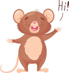 Mouse Mice Waving Vector Images (over 110)
