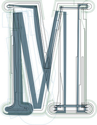 Letter M Script Font Vector Images (over 1,700)