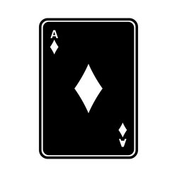 Playing cards icon Royalty Free Vector Image - VectorStock