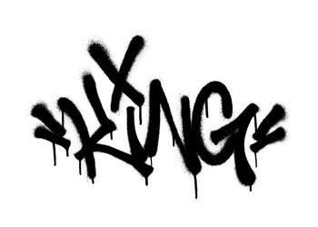 King Tag Graffiti Vector Images (over 150)