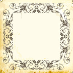 Vintage frame Royalty Free Vector Image - VectorStock