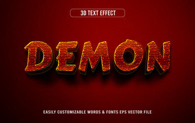 Demonized Font Vector Images (over 260)