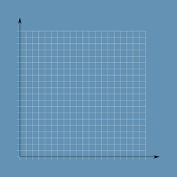Grid paper mathematical graph cartesian Royalty Free Vector