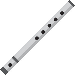 Bamboo flute Royalty Free Vector Image - VectorStock
