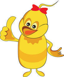 Thumb Duck Cartoon Vector Images (52)