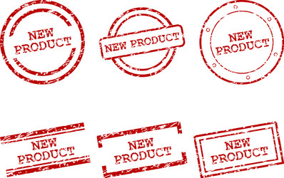 New item sign or stamp Royalty Free Vector Image