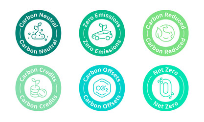 Net Zero Emission Vector Images (over 310)