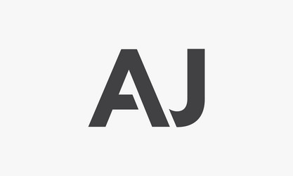 Ai logo letter template design Royalty Free Vector Image