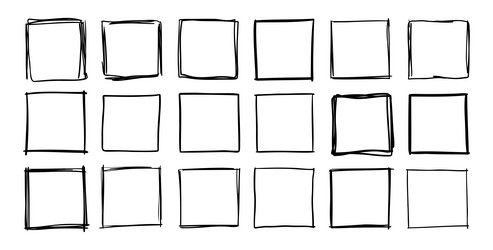 Square shape educational task for kids coloring Vector Image