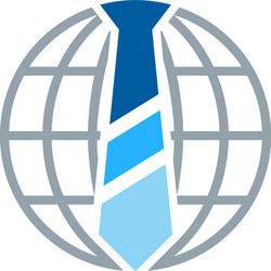 Two color language icon from job resume concept Vector Image