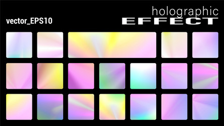 Set pastel color metal texture background Vector Image