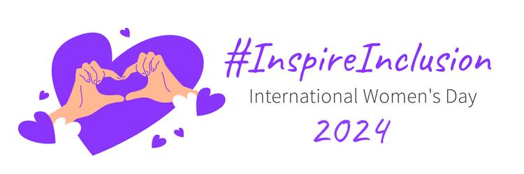 Minimalist with inspire inclusion slogan diverse Vector Image