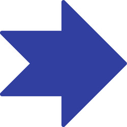 Rightward arrow icon Royalty Free Vector Image