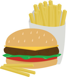 Burger and Fries Vector Images (over 20,000)