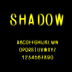 Shadow Font Vector Images (over 30,000)