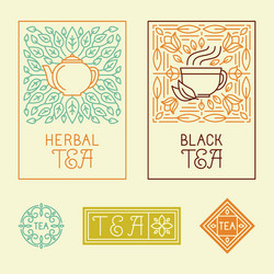 Tea Packaging Vector Images (over 15,000)