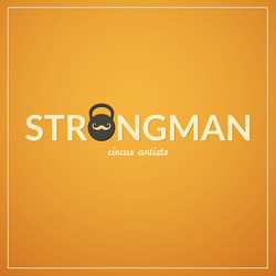 Strongman logo Royalty Free Vector Image - VectorStock