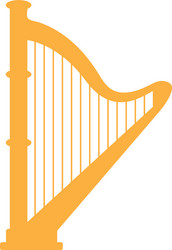 Harp Royalty Free Vector Image - VectorStock