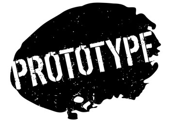 Prototype rubber stamp Royalty Free Vector Image