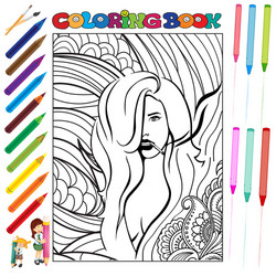 Coloring book Royalty Free Vector Image - VectorStock